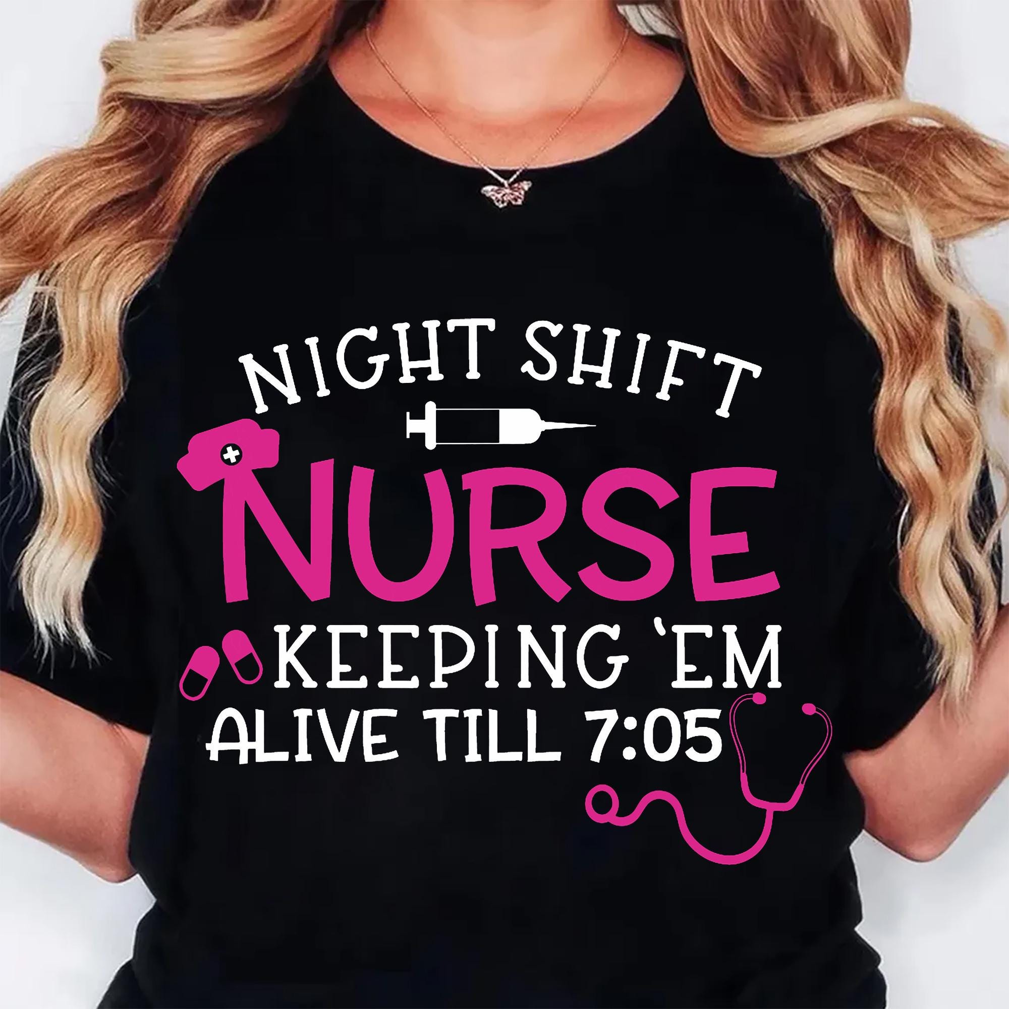 Night Shift Nurse PNG Bundle, Nursing Sublimation Bundle, Funny Night ...