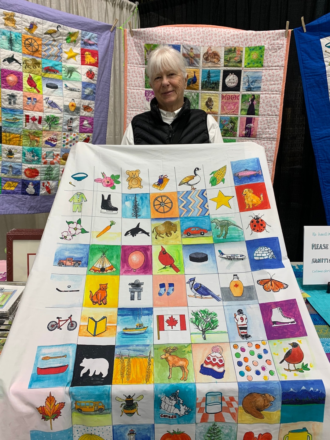 I SPY CANADA Fabric Panel, Each Image is 4"x4" - Etsy