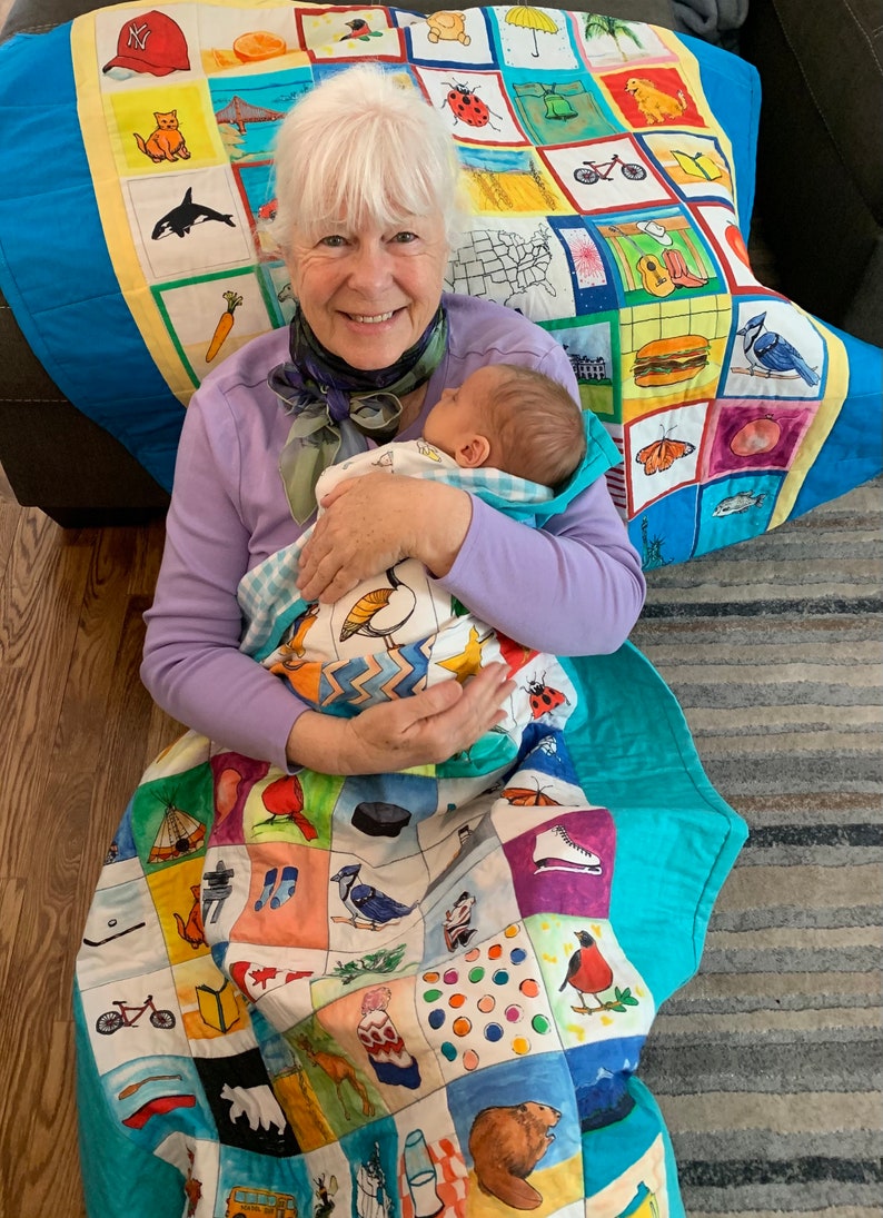 I SPY CANADA Fabric Panel, Each Image is 4"x4" - Etsy