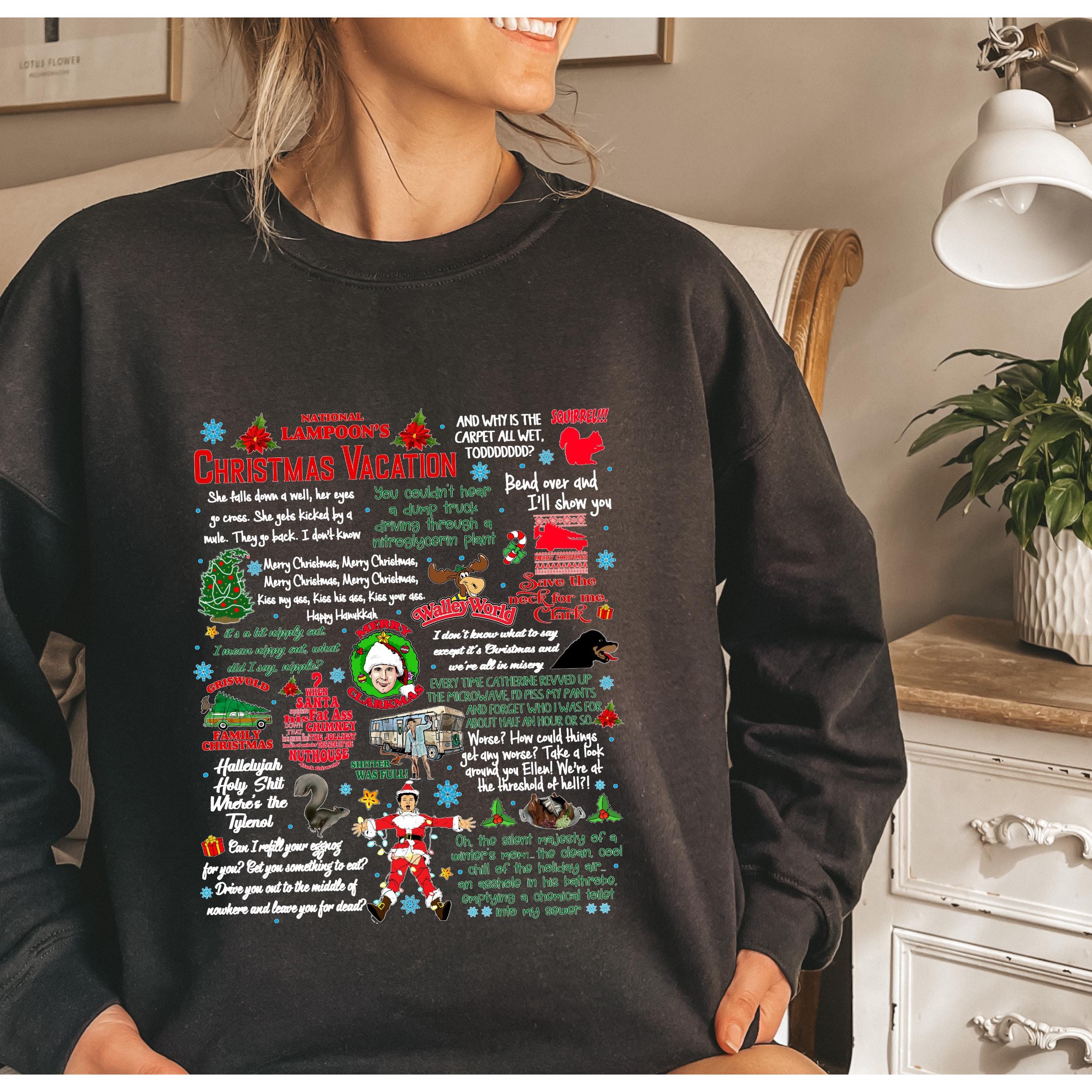 Christmas Vacation Rant Sweatshirt,national Lampoons Sweatshirt ...