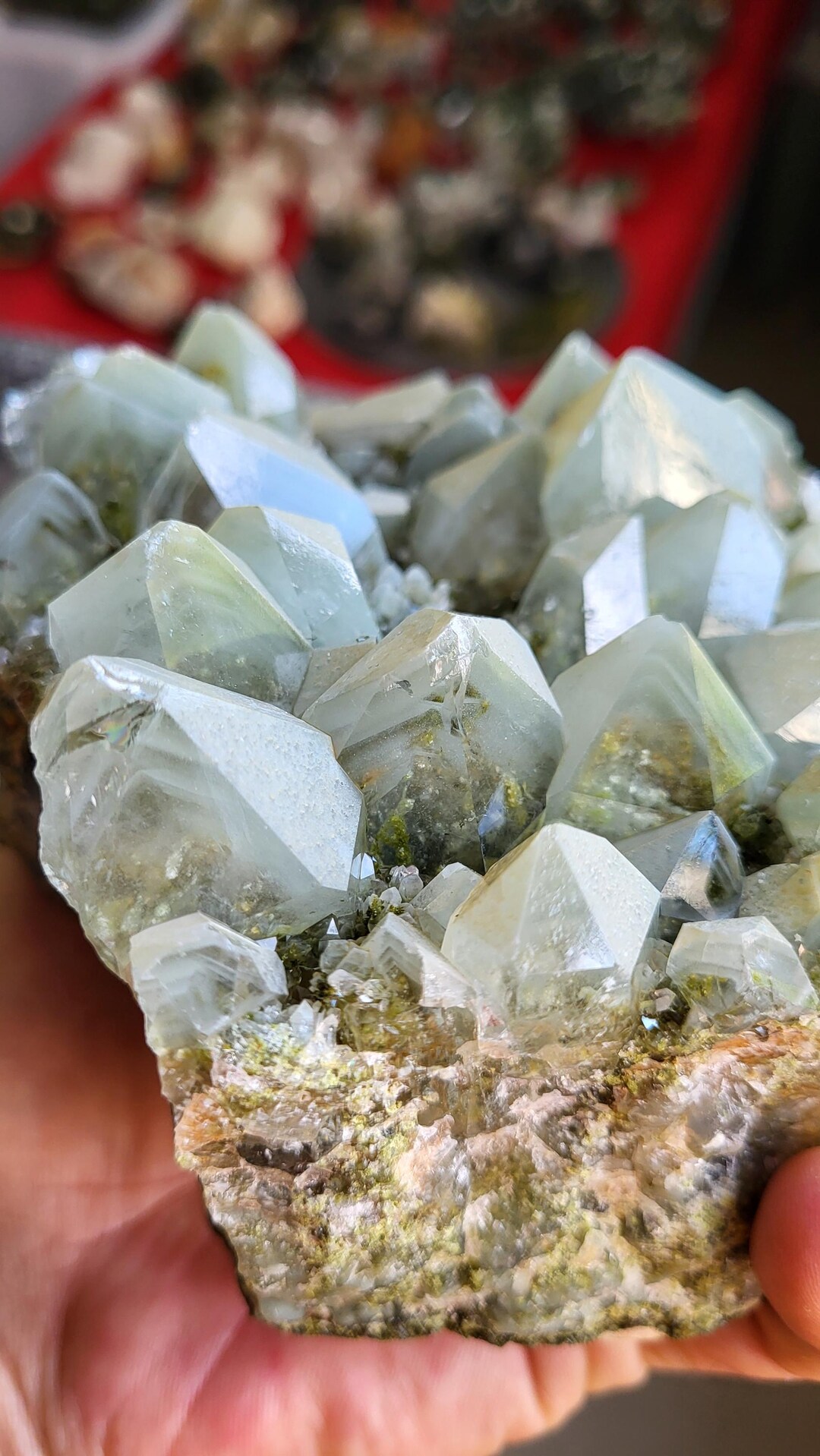 Rare Chlorite Quartz, Garden Quartz,natural Quartz, Epidot , Home ...