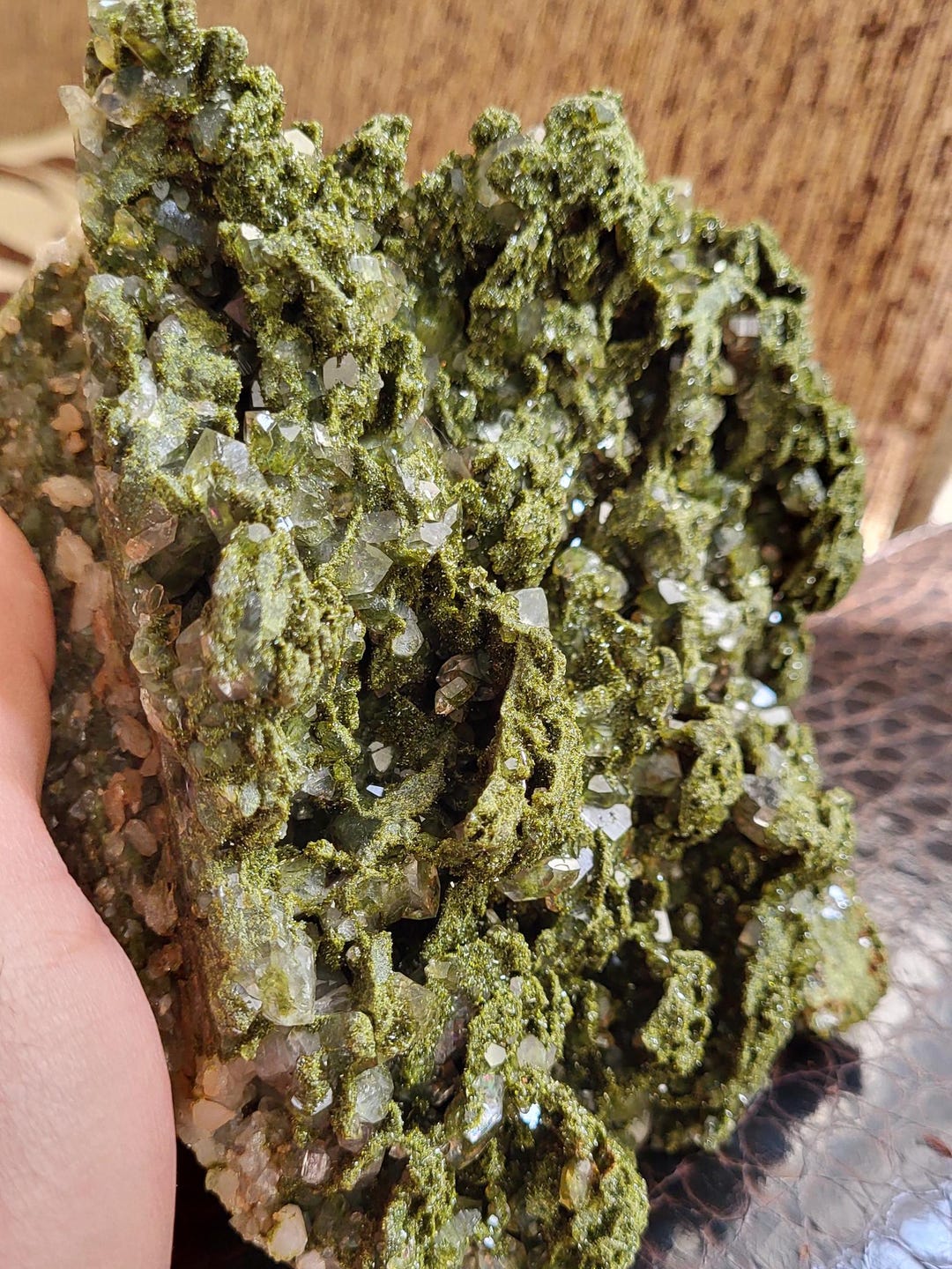 Big Forest Epidote and Quartz Cluster, Home Docoratin, Collection From ...