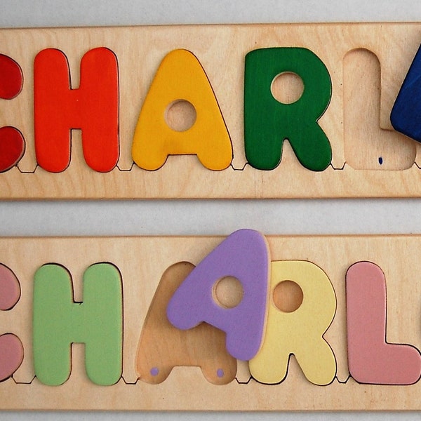 Name Puzzle - Etsy