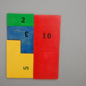 Wooden Arithmetic Puzzle Teaches Simple Addition and Subtraction With ...