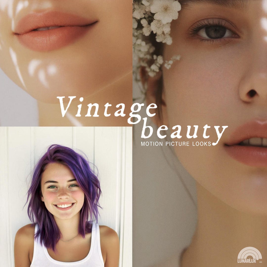 Vintage Beauty - Analog Film Aesthetic - Etsy