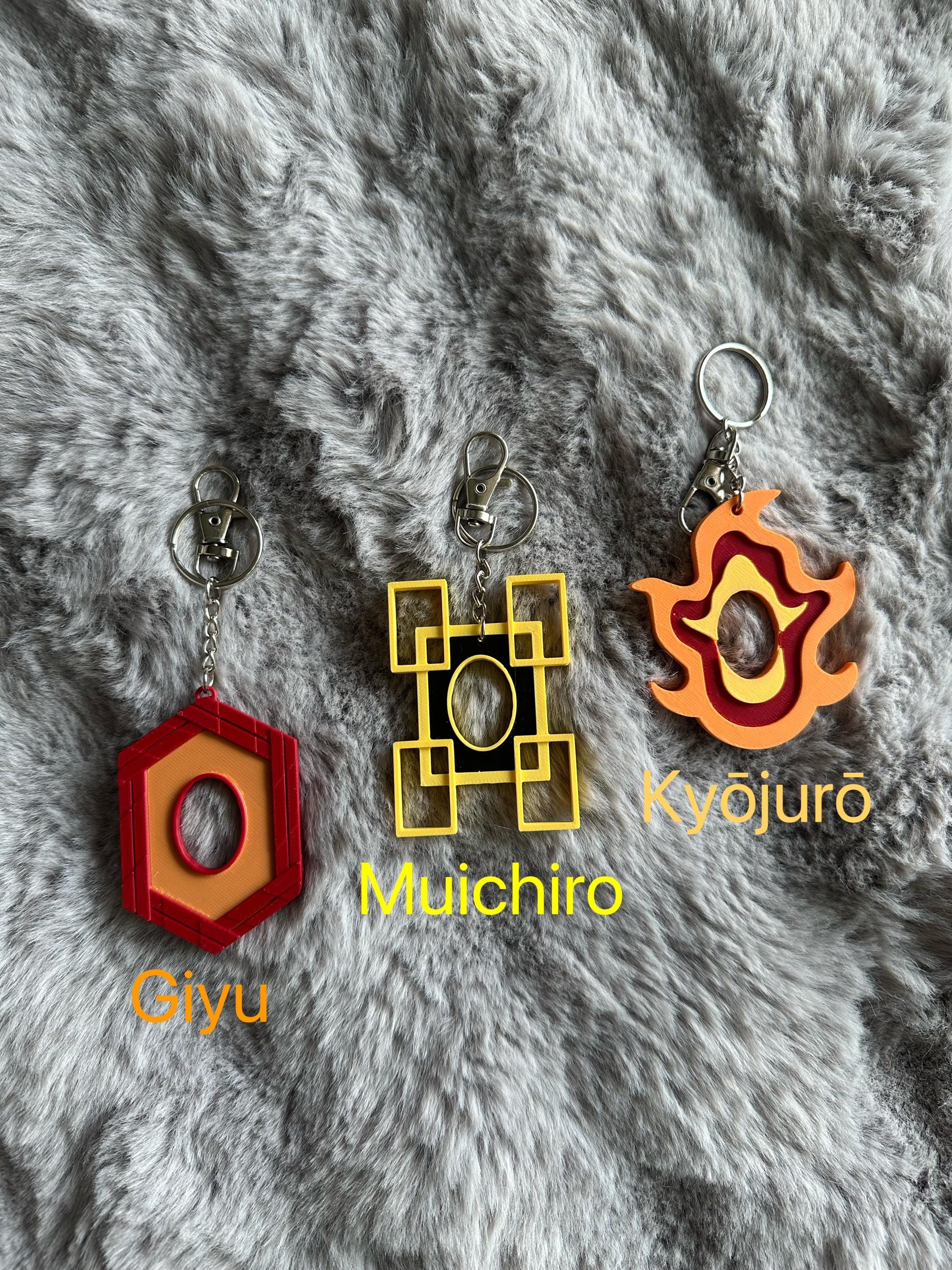 Demon Slayer Inspired Tsuba Keychain and Bag Charm| Infinity Castle ...