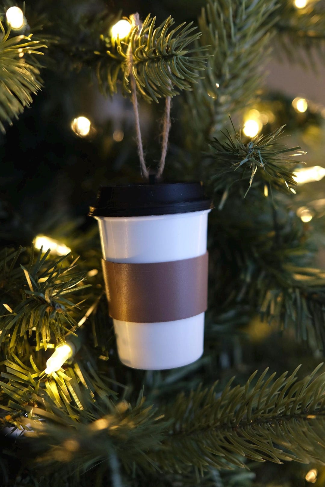 Christmas Multi Color Coffee Cup ORNAMENTS | 3D Printed Coffee Cup ...