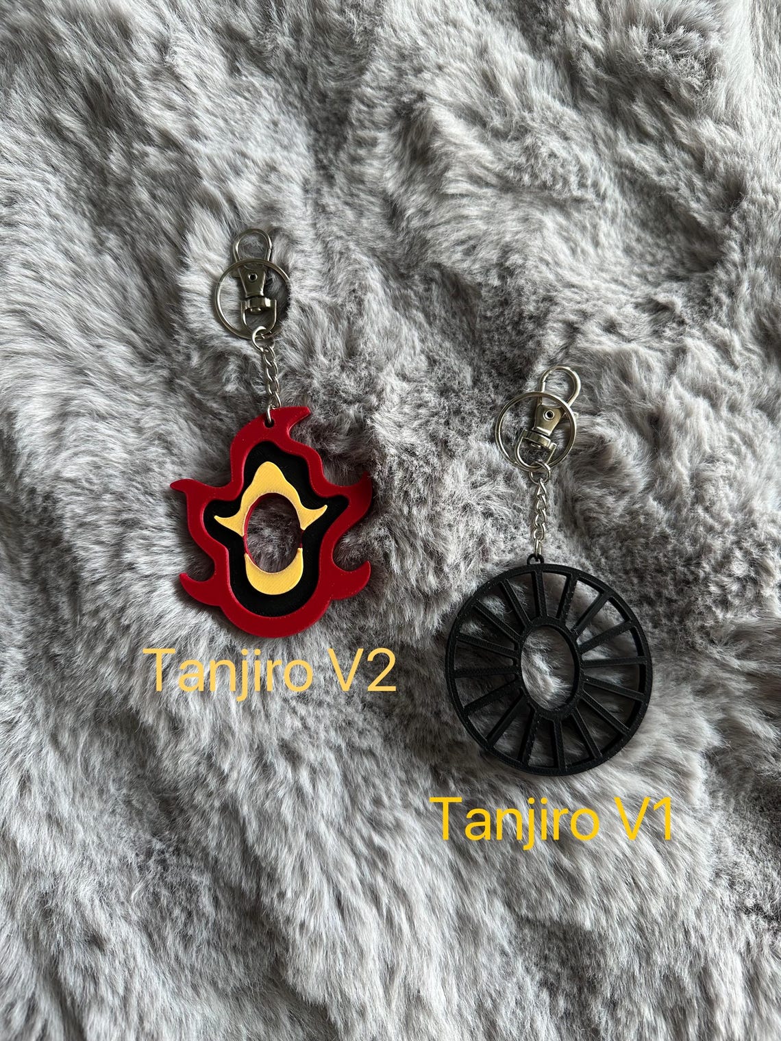 Demon Slayer Inspired Tsuba Keychain and Bag Charm| Infinity Castle ...