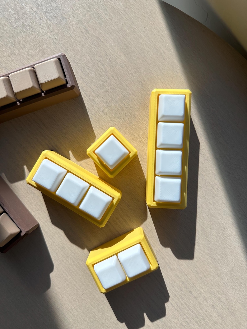 Custom Made Keyboard Keycaps Fidget Desk Toy Keychain | ASMR Clicky ...