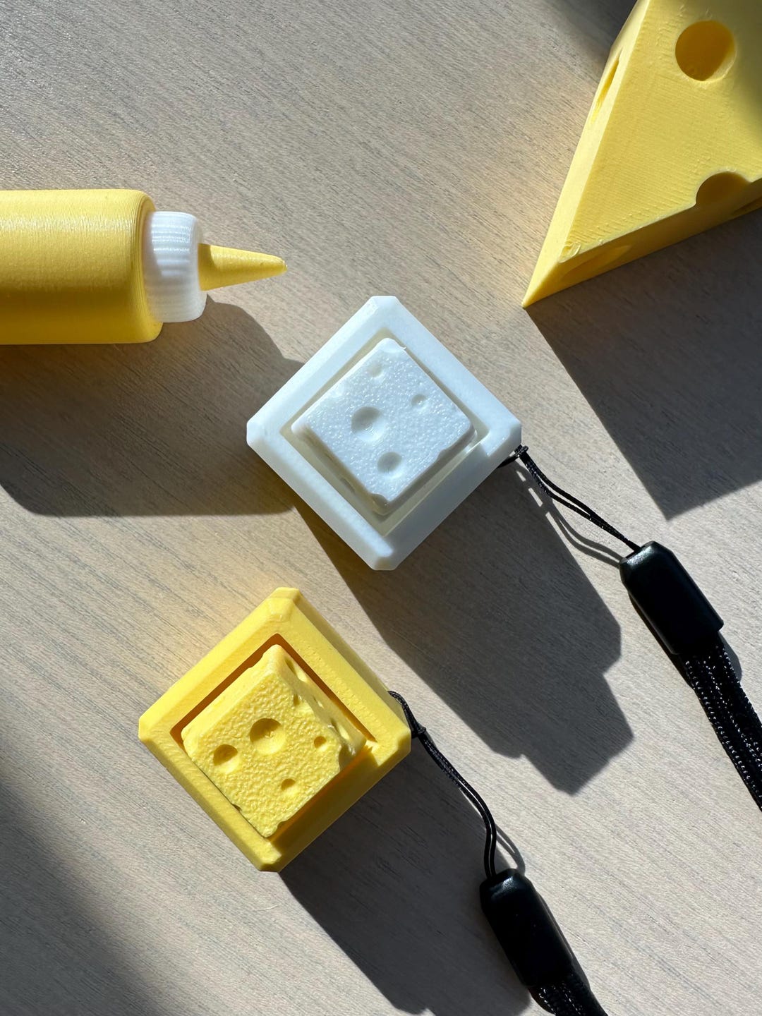 Cheese Keyboard Keycaps Clicky Satisfying Fidget | Desk Fidget Toy ...