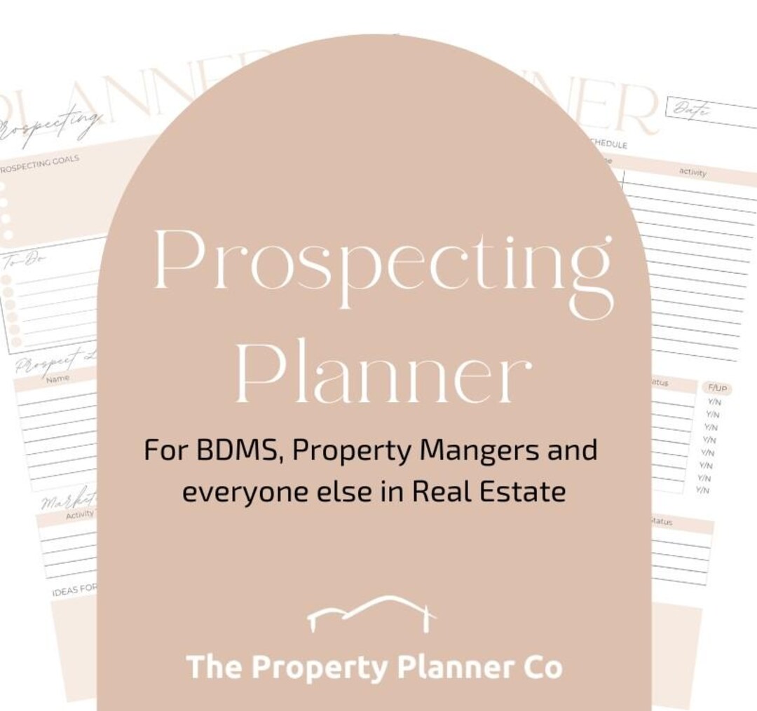 Property Management Prospecting Daily Planner - Master Your Tasks and ...