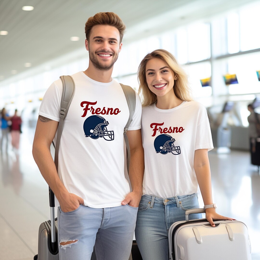 Fresno Football Shirt Unisex, Vintage Design, Fresno State Colors ...