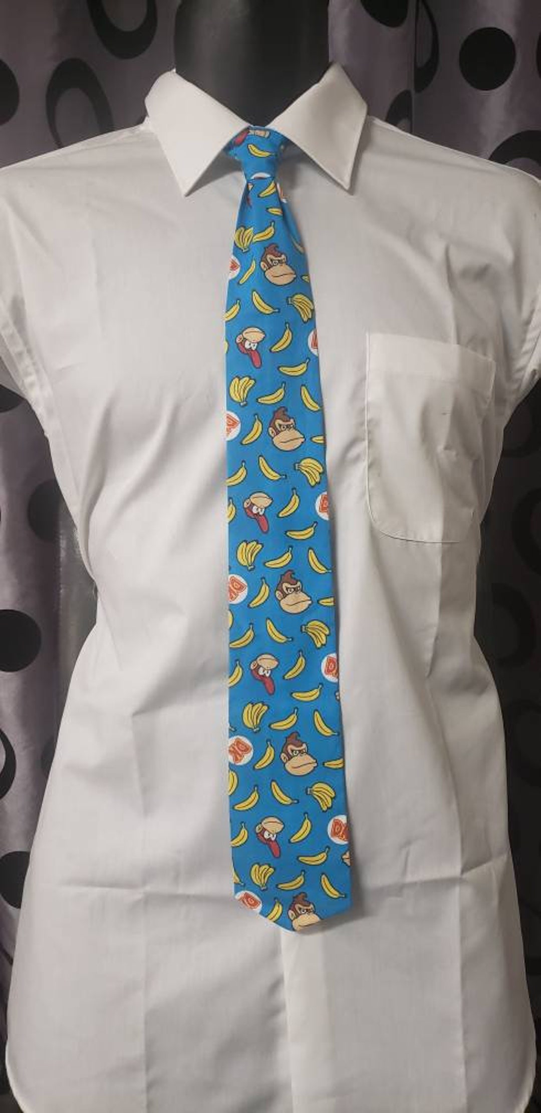 Donkey Kong Necktie - Etsy