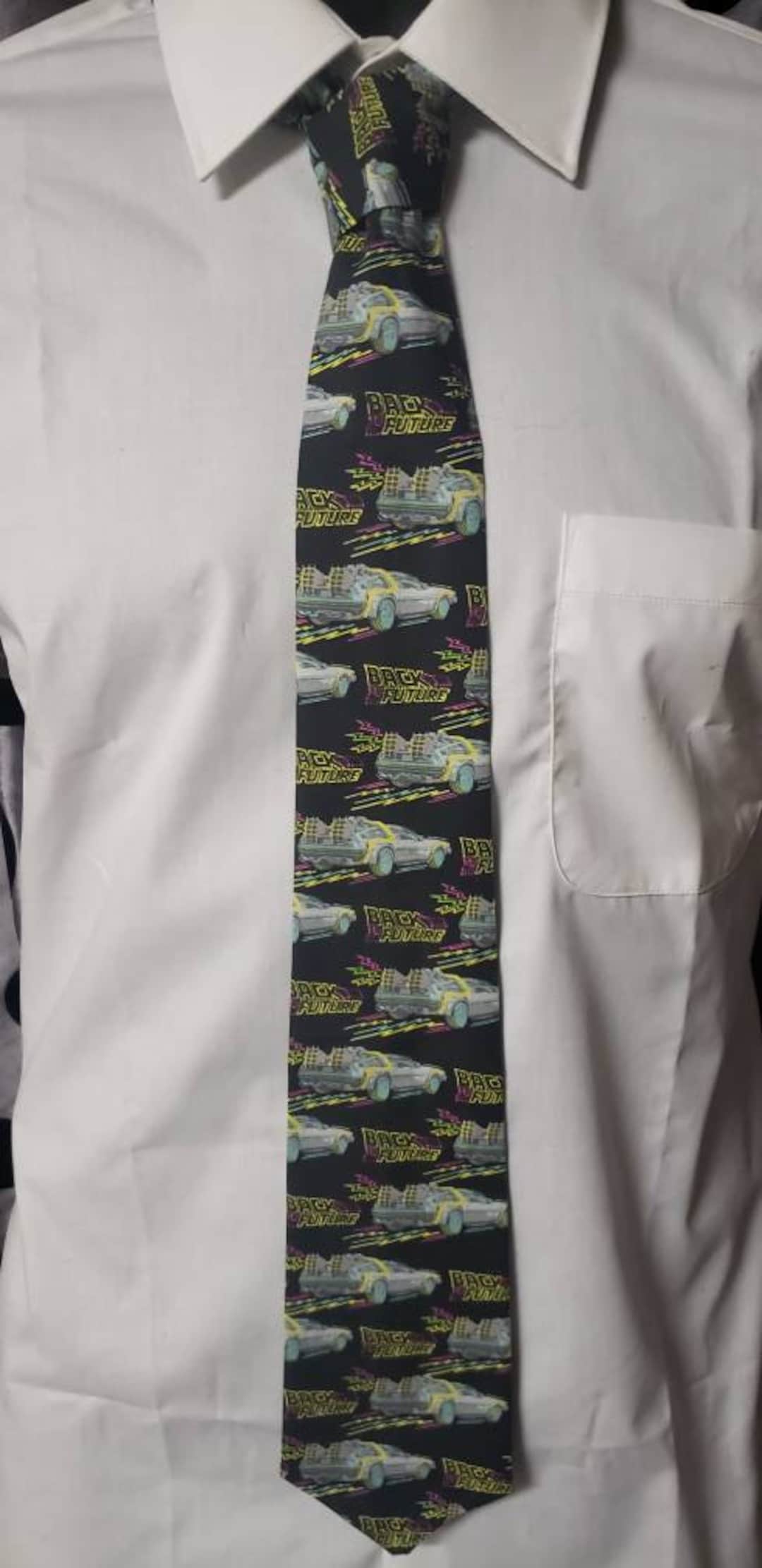 Back to the Future Necktie - Etsy