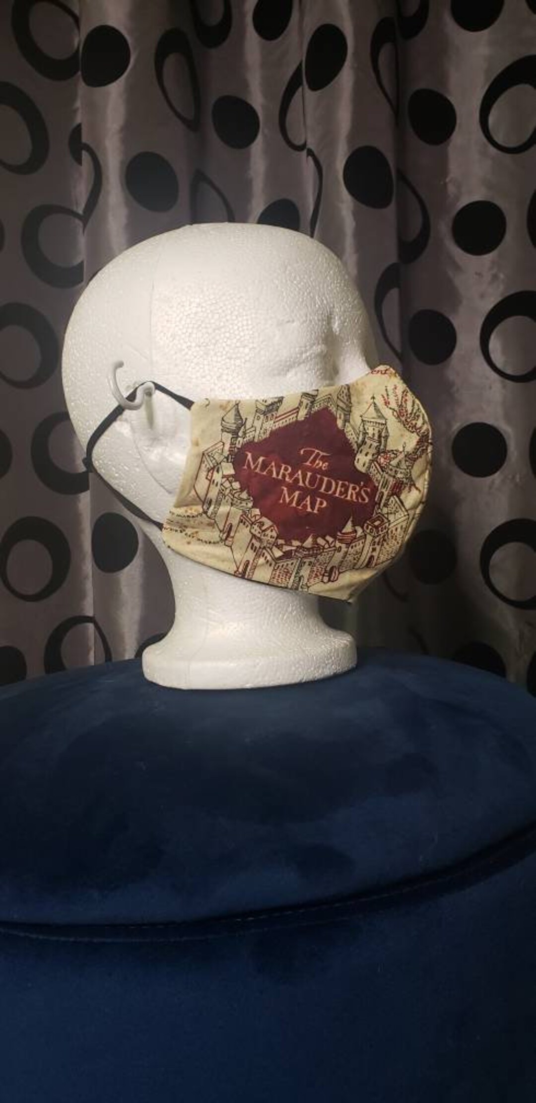Marauders Map Facemask - Etsy
