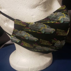 Back to the Future Facemask - Etsy