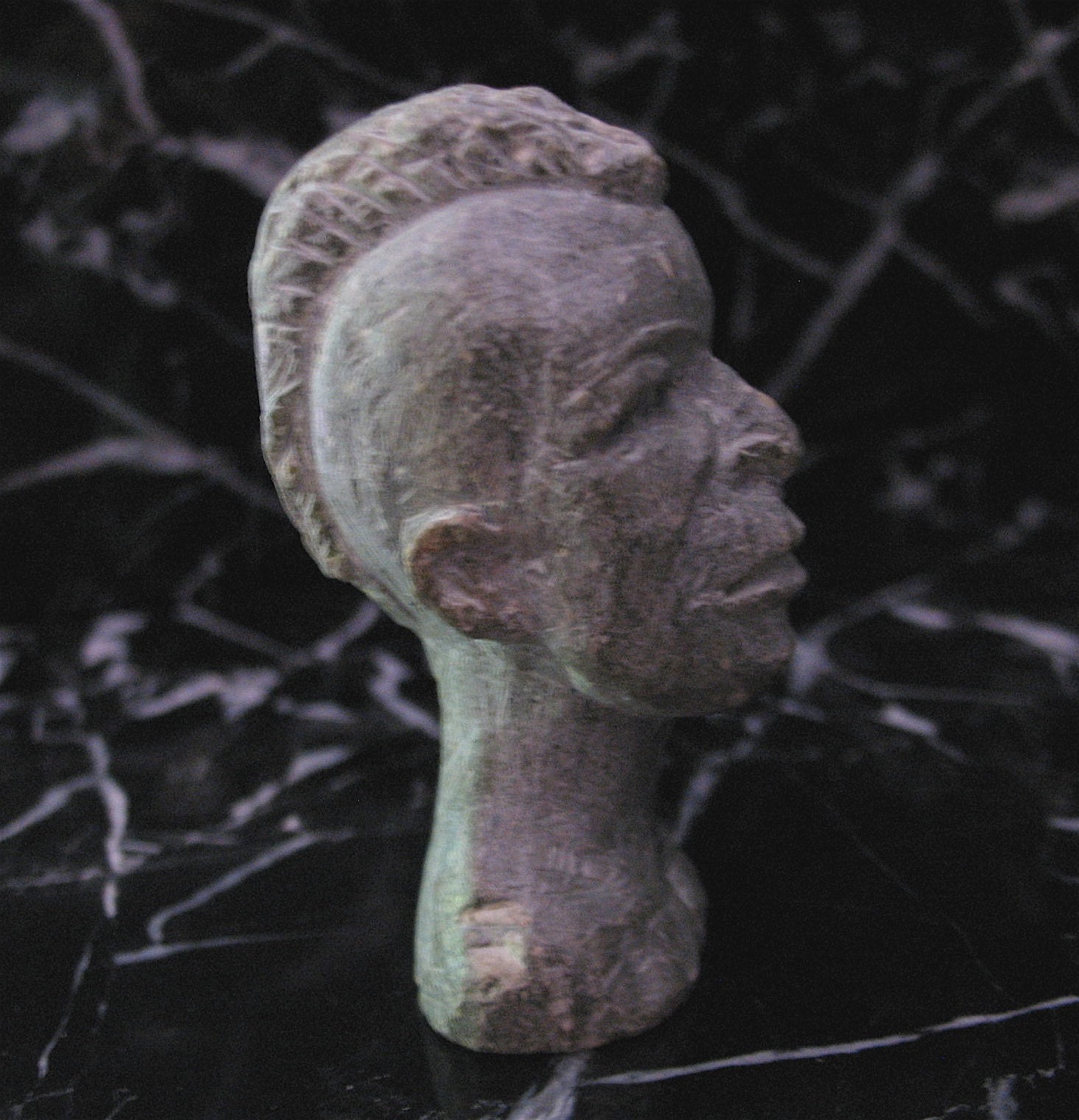 Native American Indian Art Carving/mohawk Warrior Sculpture - Etsy