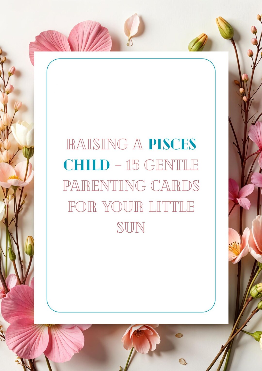 Pisces Child Astrology Cards | Kids Zodiac Printable Deck | Personality ...