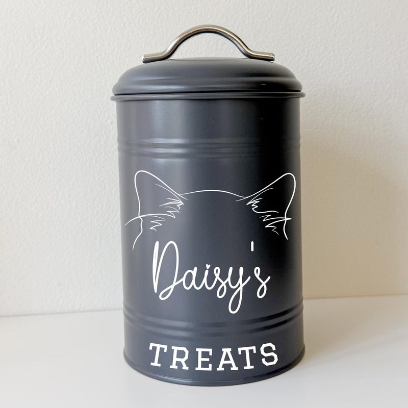 Cat Treats Tins - Etsy