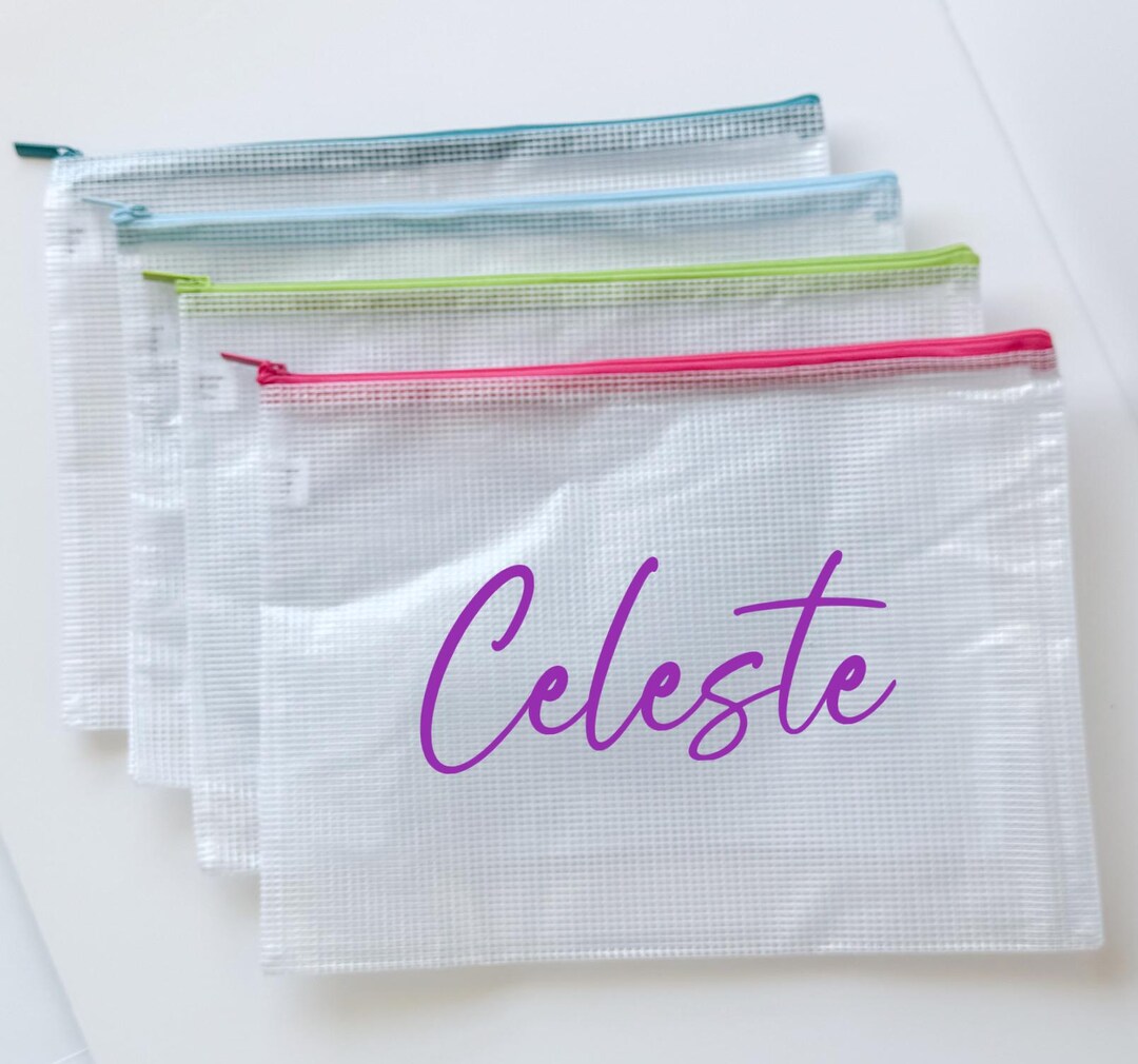 Personalized Wet Bag, Sunscreen Bag, Pool Bag for Kids, Teens, Adults ...