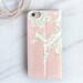 Pink and White iPhone Wallet Case Pink Flourish iPhone 12 11 Pro Womens ...