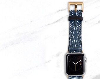 Indigo Apple Watch Band for 41mm 45mm 40mm 38mm 42mm 44mm 49mm - Etsy