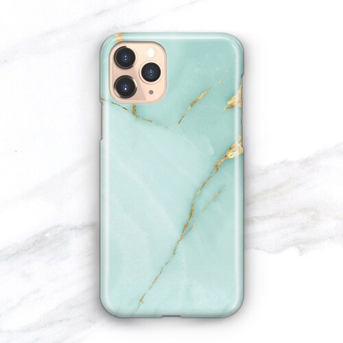 Personalized Phone Case Turquoise Marble Iphone 13 Pro Case - Etsy