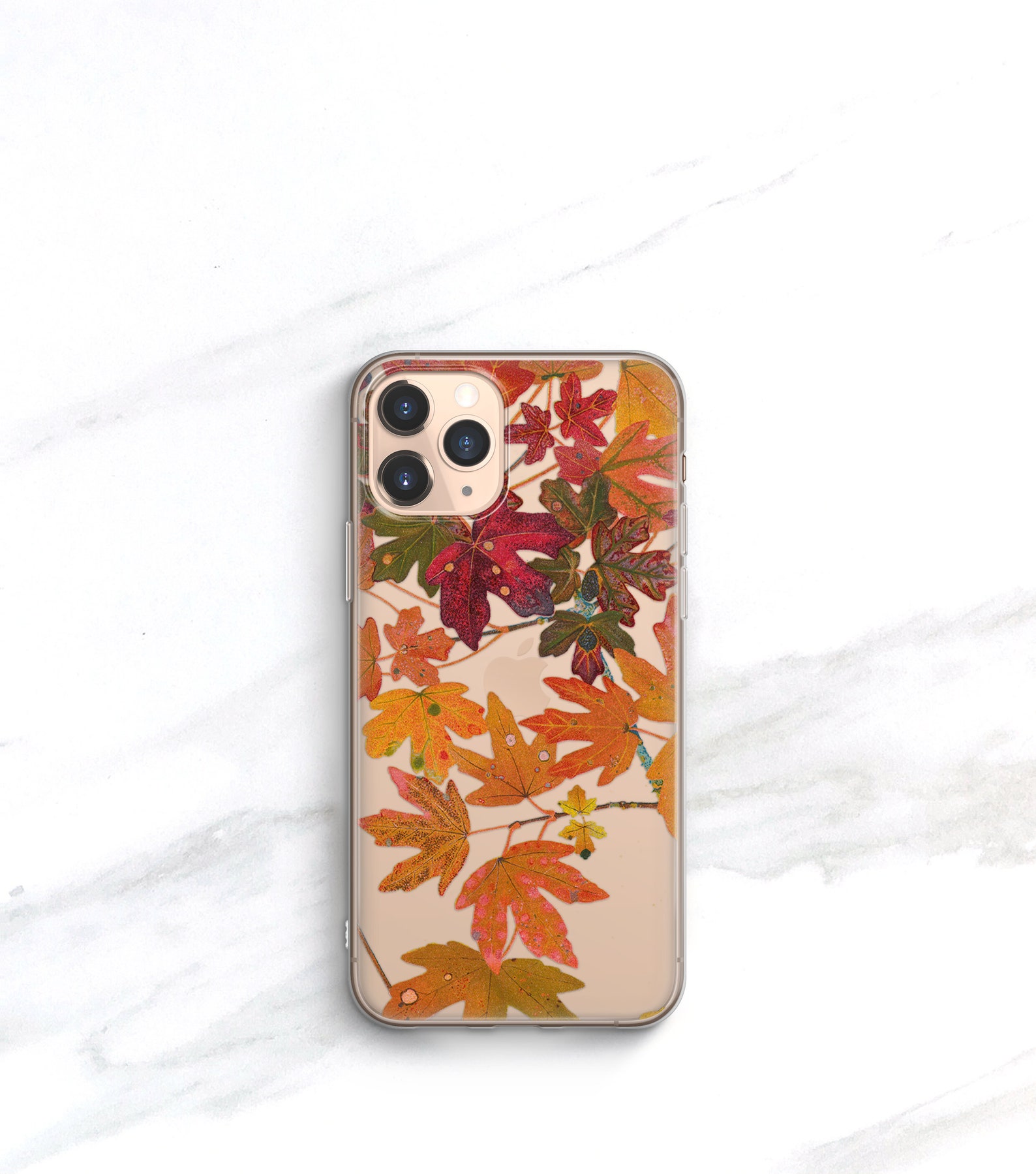 Fall Leaves Phone Case Ring Grip Stand Holder for iPhone or Samsung ...
