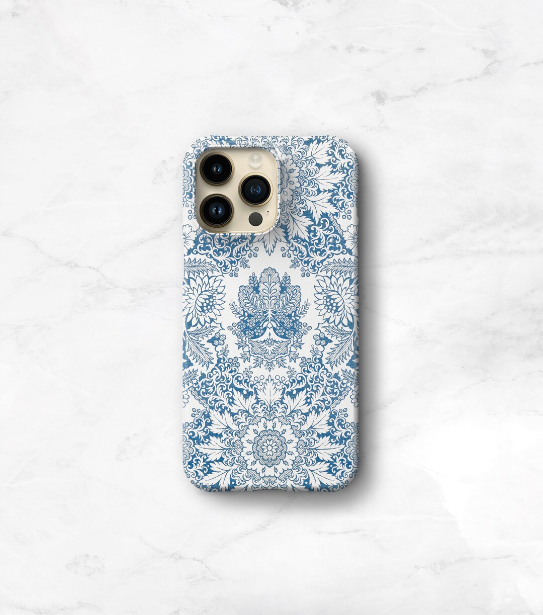 Boho Phone Case Indigo Blue iPhone 15 Pro Max 14 13 Magsafe Bohemian 12 ...
