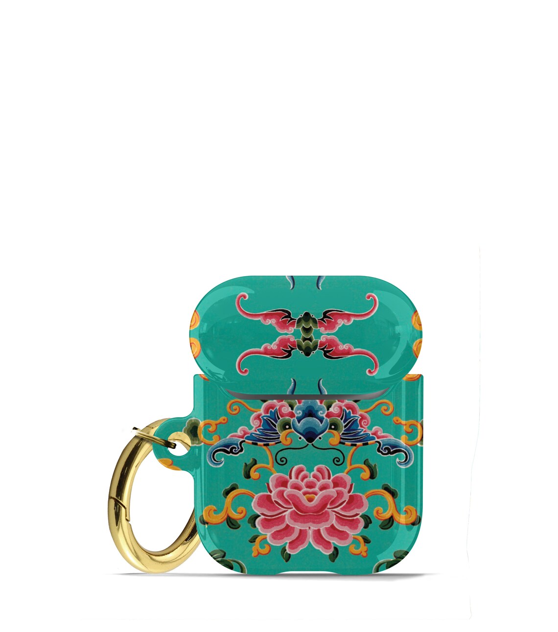 Asian Print AirPod Case Chinese Dragon Airpods Pro Hard Cover Gold ...