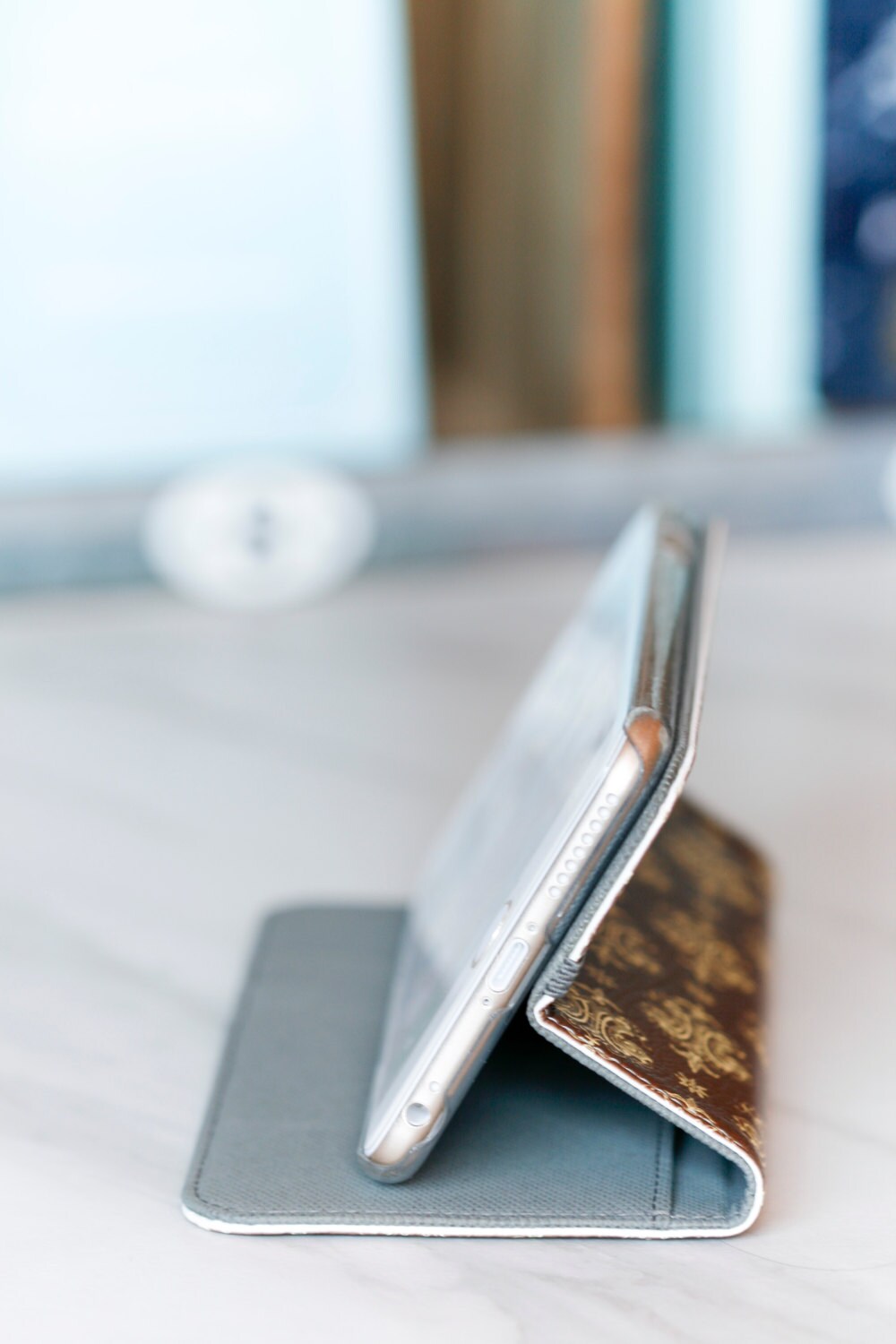 Pink and White Iphone Wallet Case Pink Flourish Iphone 12 11 | Etsy