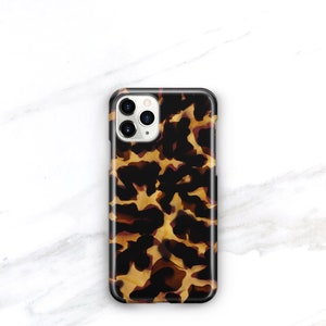 Tortoise Shell Phone Case Custom Initials Tortoiseshell iPhone 13 14 16 15 Pro Max Magsafe 16e ...