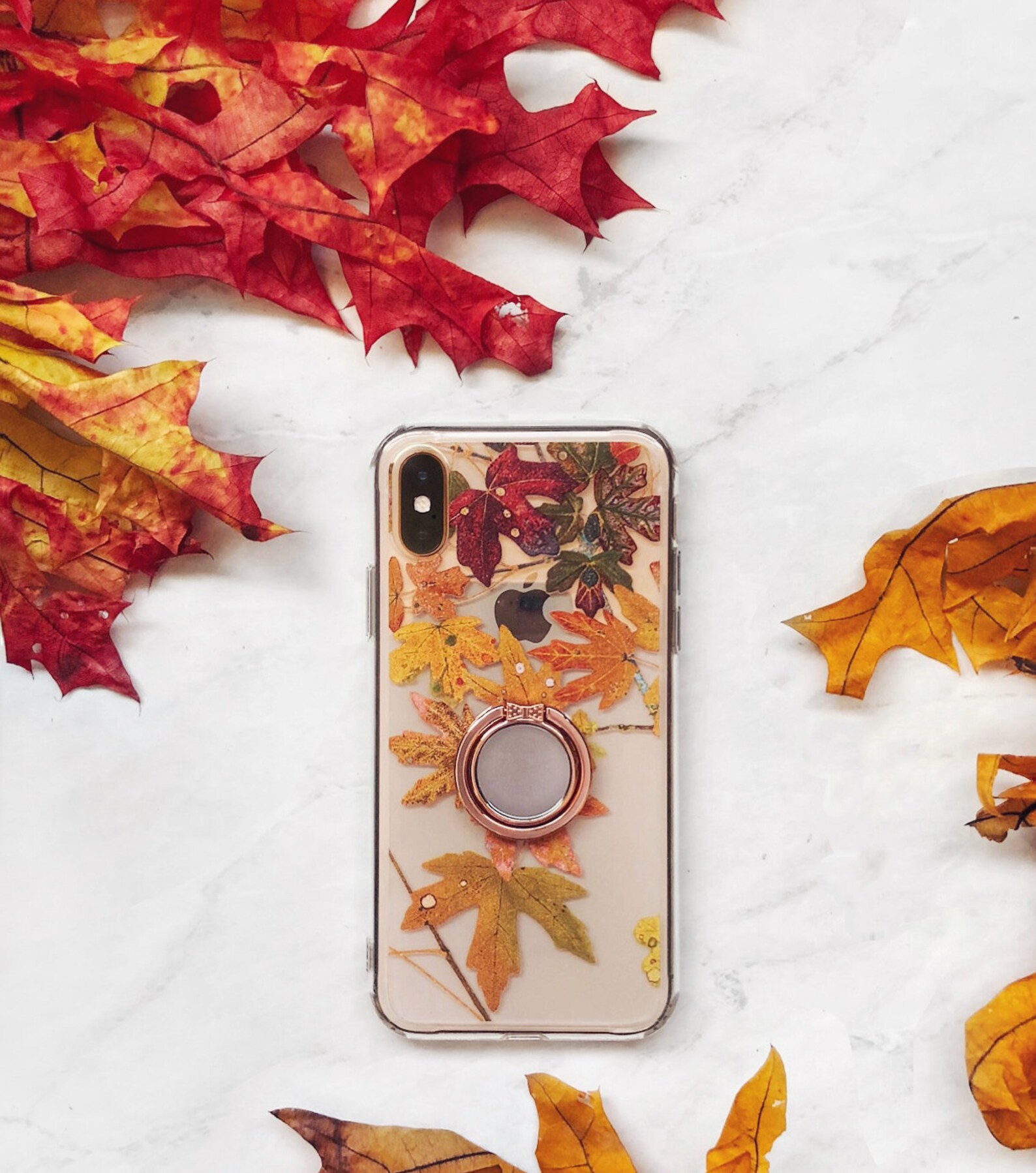 Fall Phone Case and Ring Grip for iPhone or Samsung Galaxy | Etsy