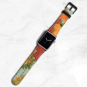 Autumn Leaves Apple Watch Band for 40mm 38mm 42mm 44mm 49mm 41mm 45mm ...