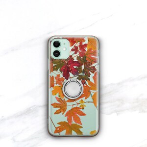 Fall Phone Case and Ring Grip for iPhone or Samsung Galaxy - iPhone 13 ...
