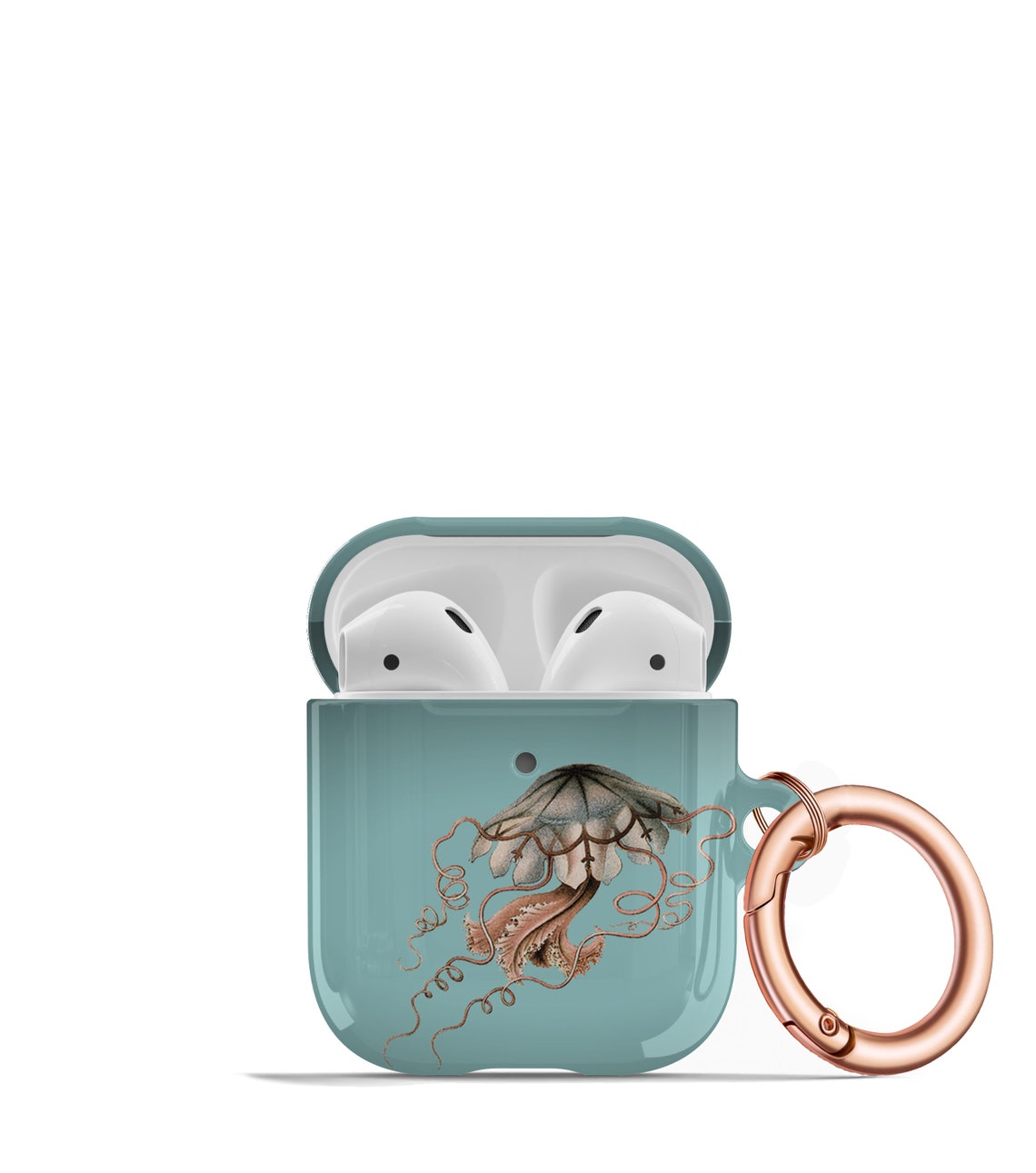 Jellyfish Airpod Case Ocean Print Airpods Pro Hard Cover - Etsy