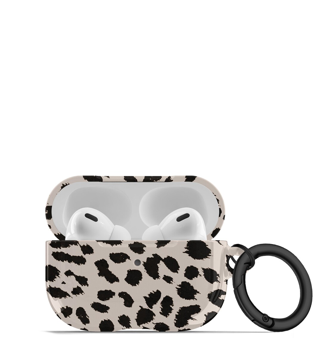 Cheetah Print AirPod Case Animal Print Airpods Pro Hard Case Keychain ...