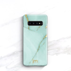 Personalized Phone Case Turquoise Marble iPhone 14 Plus 13 Pro Max ...