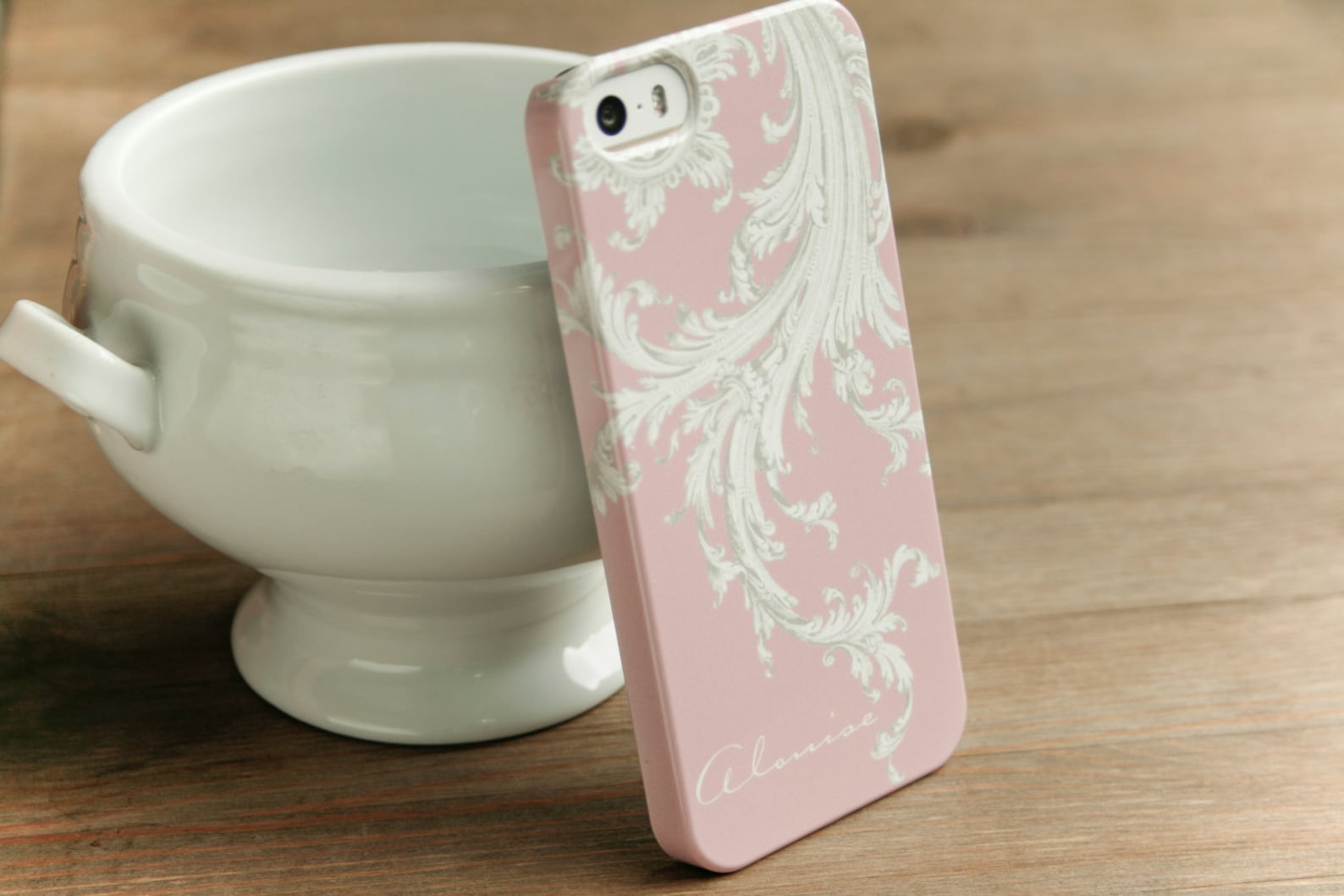 Pink and White Iphone Case Pretty Iphone 12 Mini 11 XS Max - Etsy