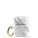 Matte Marble AirPod Case Gold Keychain, Personalized Airpods Pro APM ...