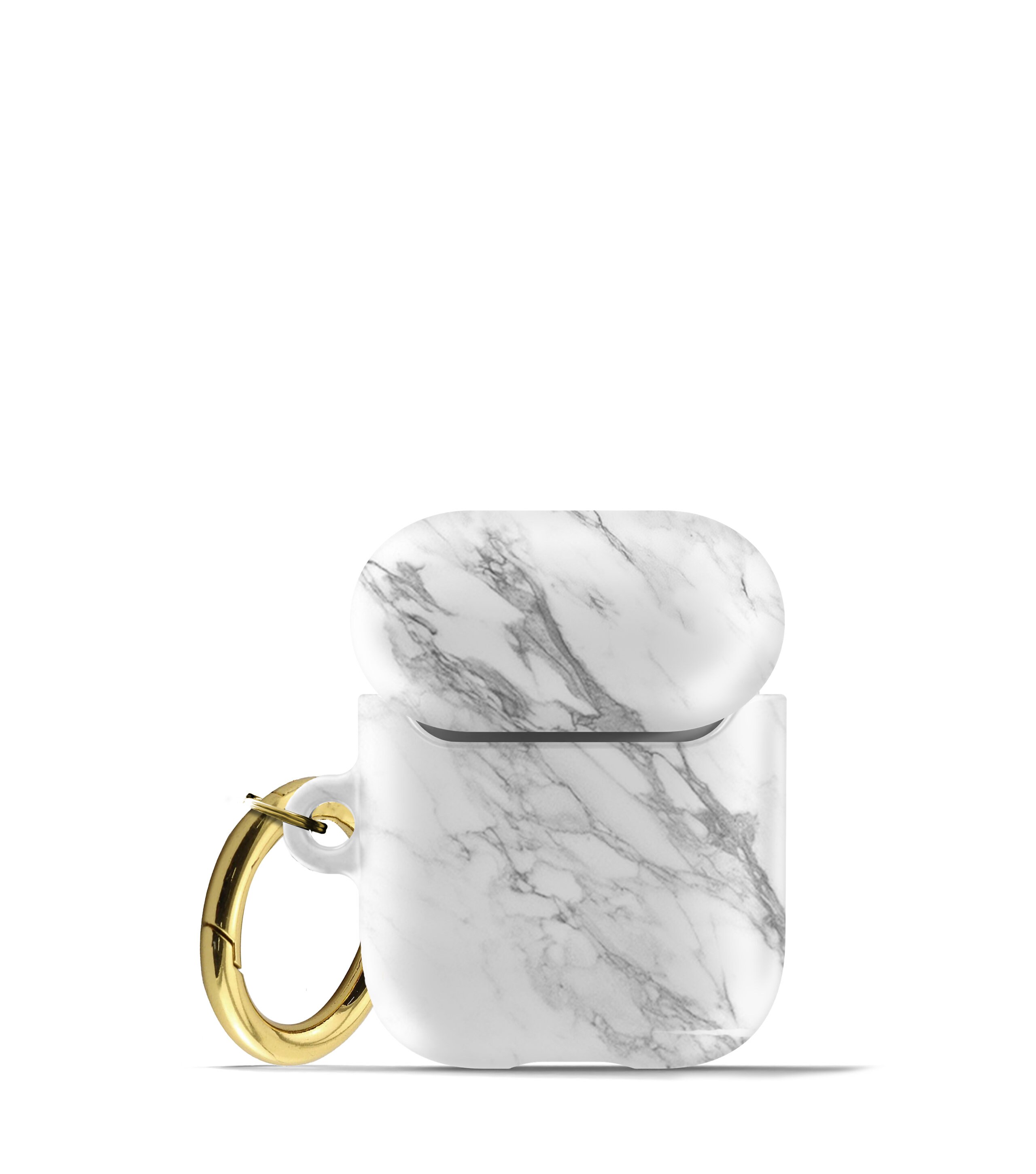 Matte Marble AirPod Case Gold Keychain, Personalized Airpods Pro APM ...
