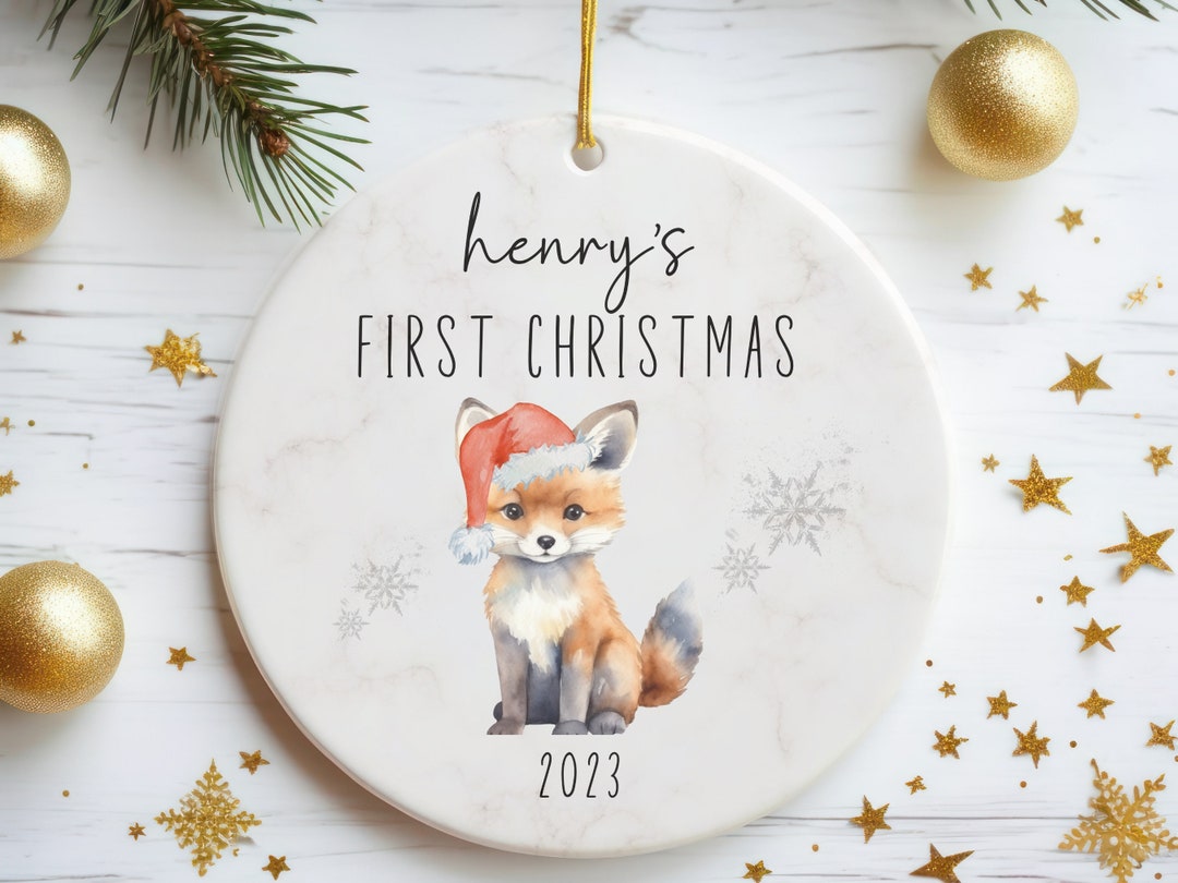 Baby's First Christmas Decoration Babys First Christmas - Etsy