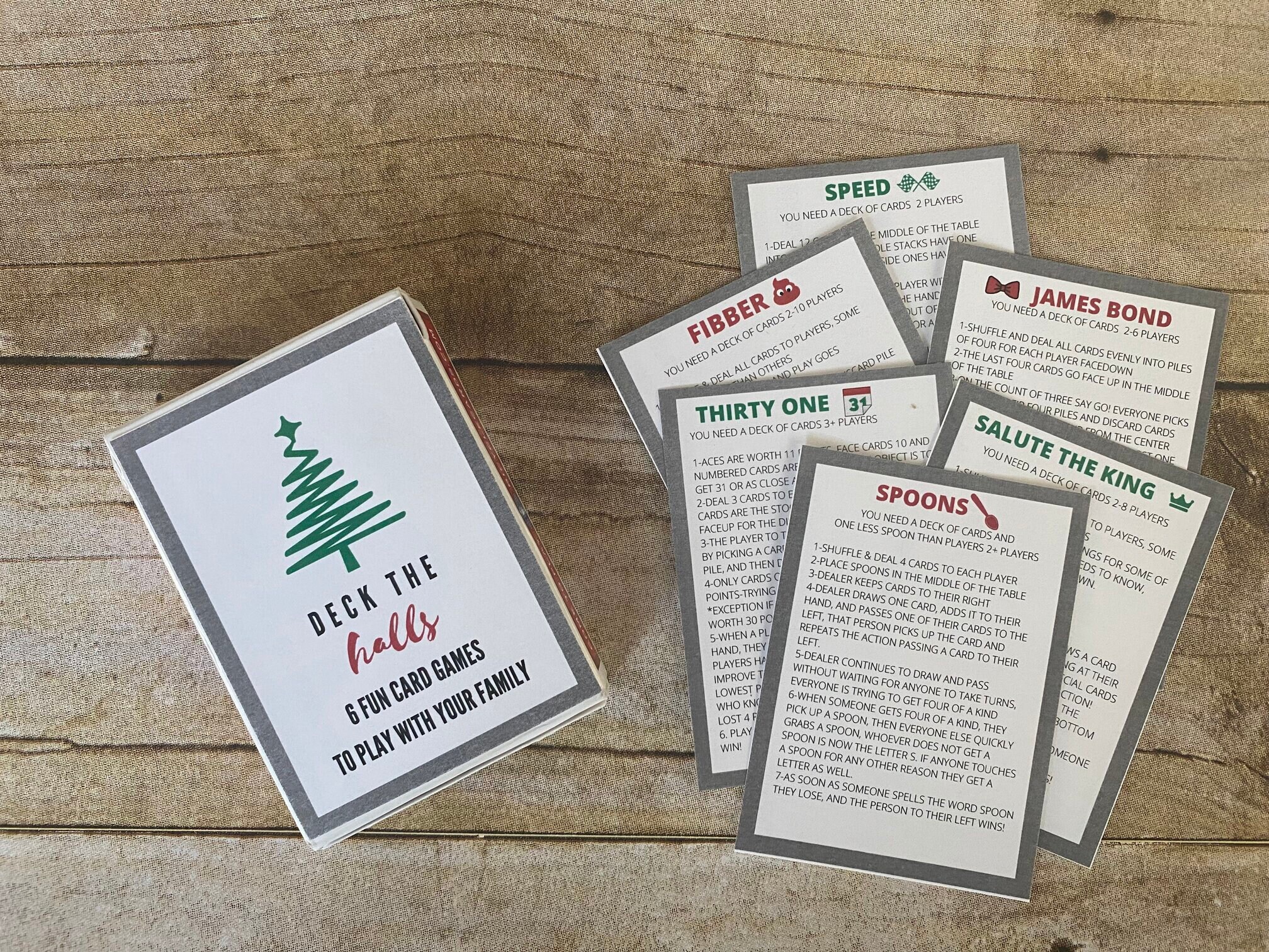 Deal Cards Printable