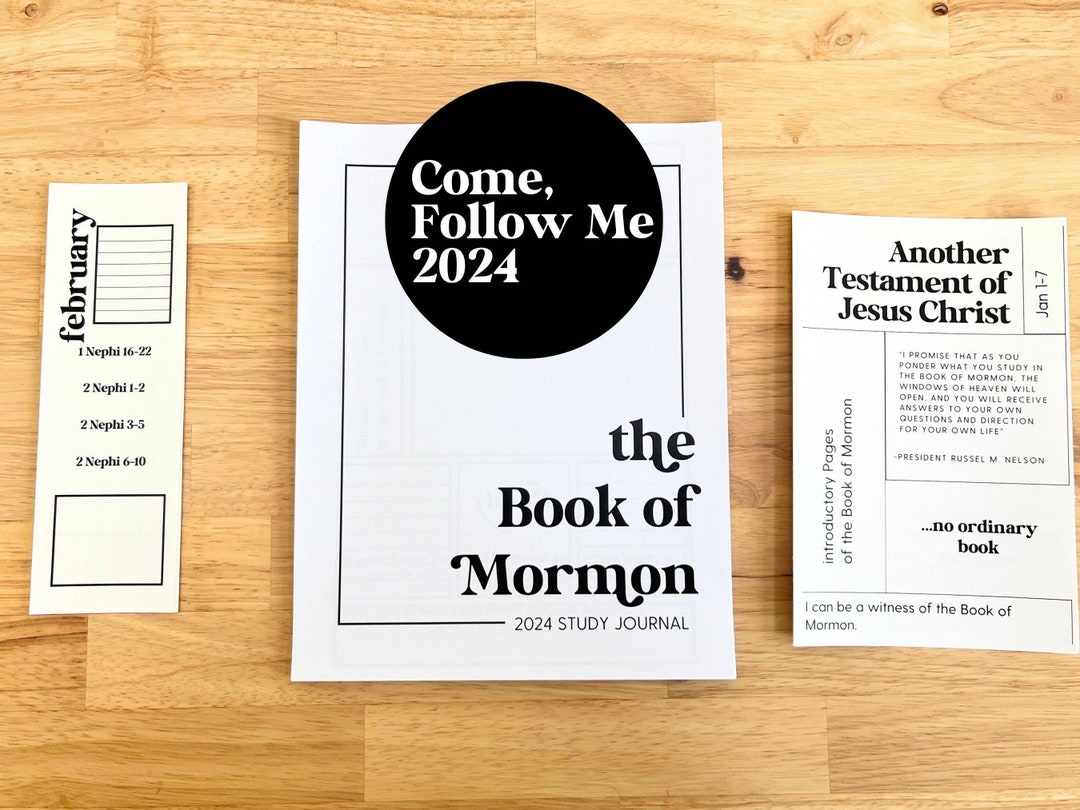 Come Follow Me 2024 Study Guide Church of Jesus Christ Primary Come ...