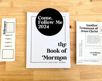 Come Follow Me 2024 Study Guide Church of Jesus Christ Primary Come ...