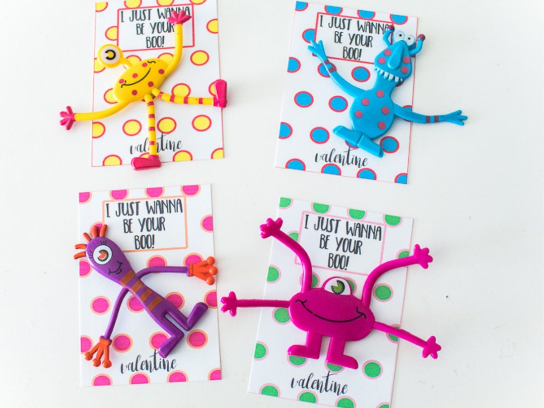 Cute Monster Valentine Instant Download | Printable Valentines ...