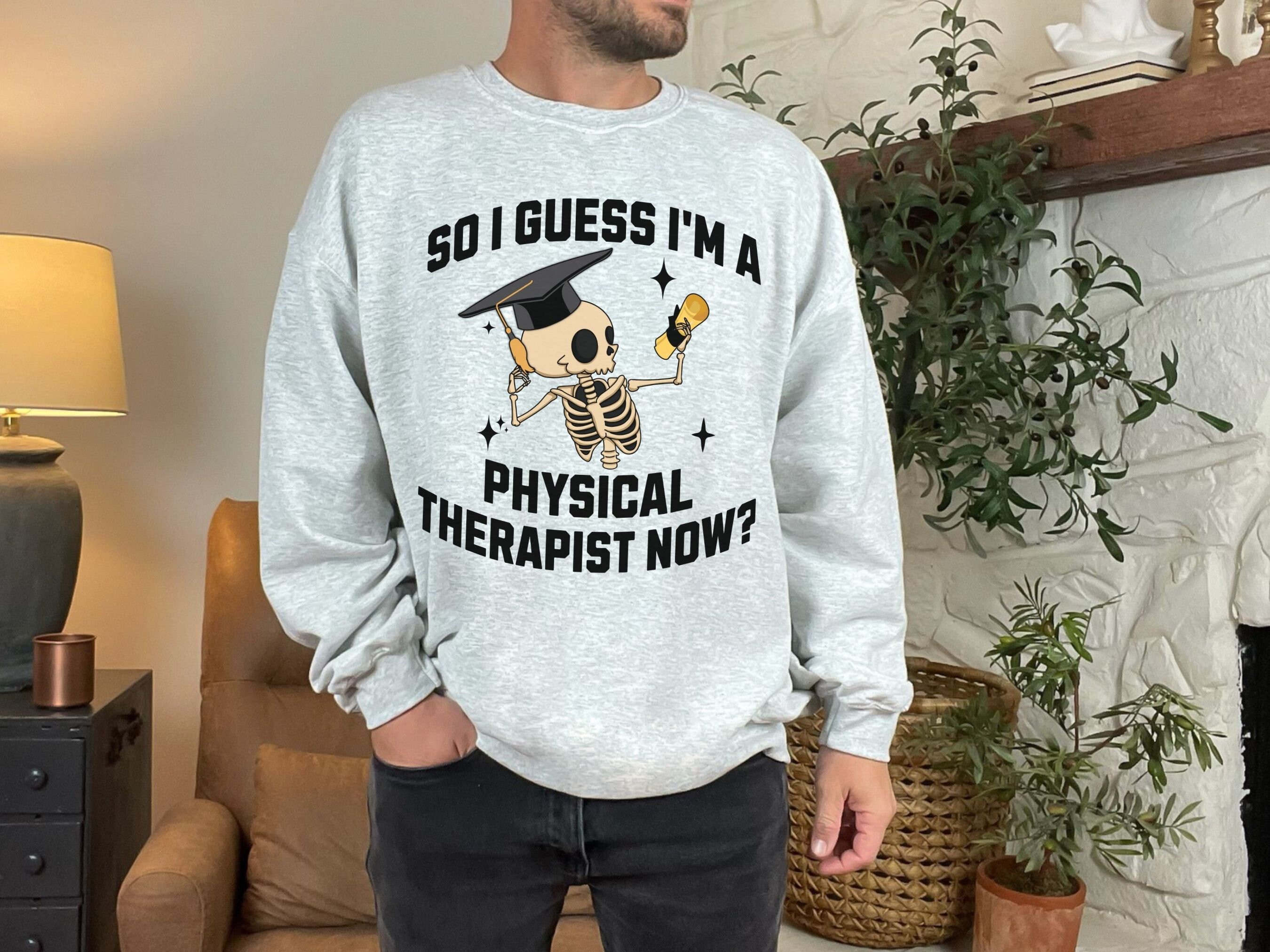 Physical Therapist Gifts Physical Therapy Sweatshirt PT Graduation Gift ...