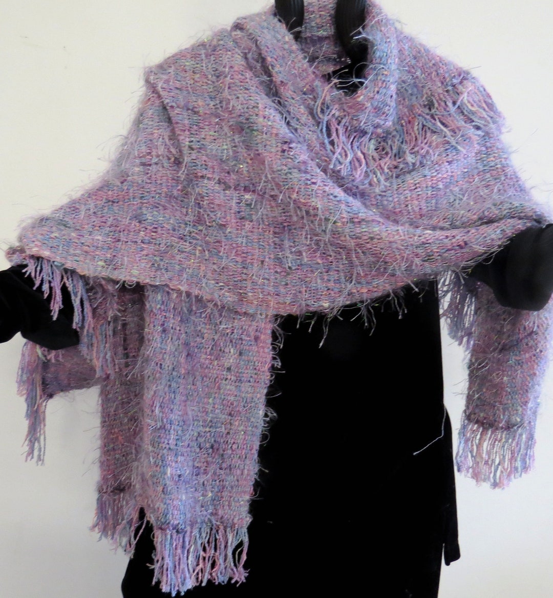 RUANA. Handwoven Ruana Lovely and Soft Metallic Opalescent - Etsy