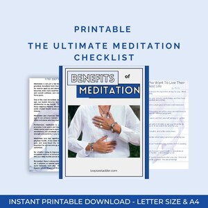 The Ultimate Meditation Checklist - Etsy