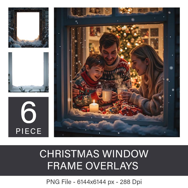 Christmas Overlay - Etsy